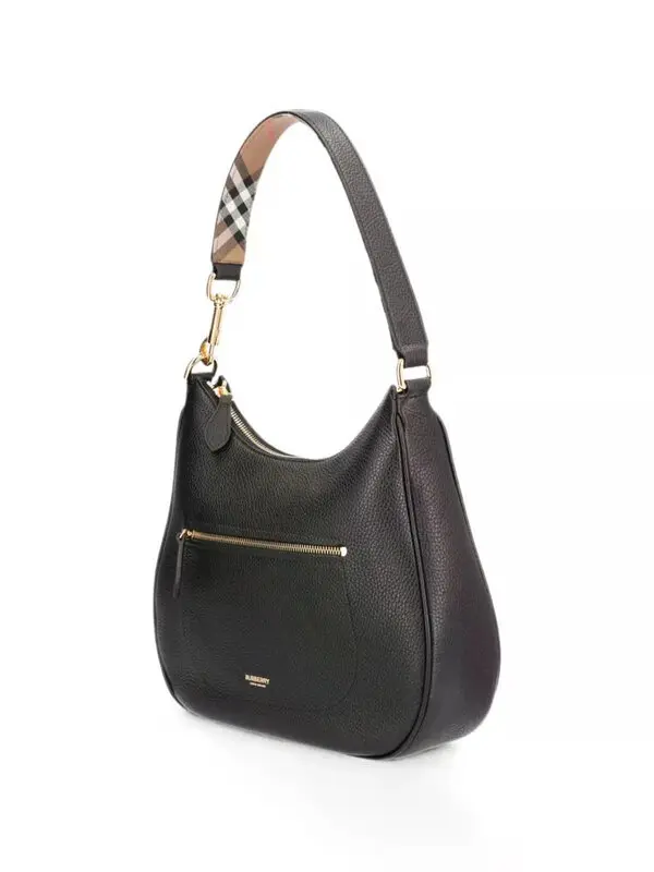 Burberry Grained Leather Shoulder Bag