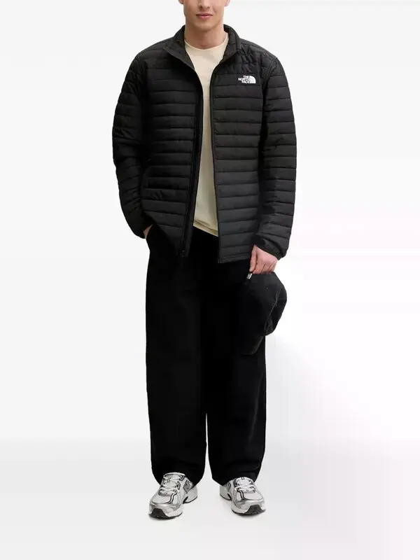 The North Face Quilted Padded Jacket With Logo Detail