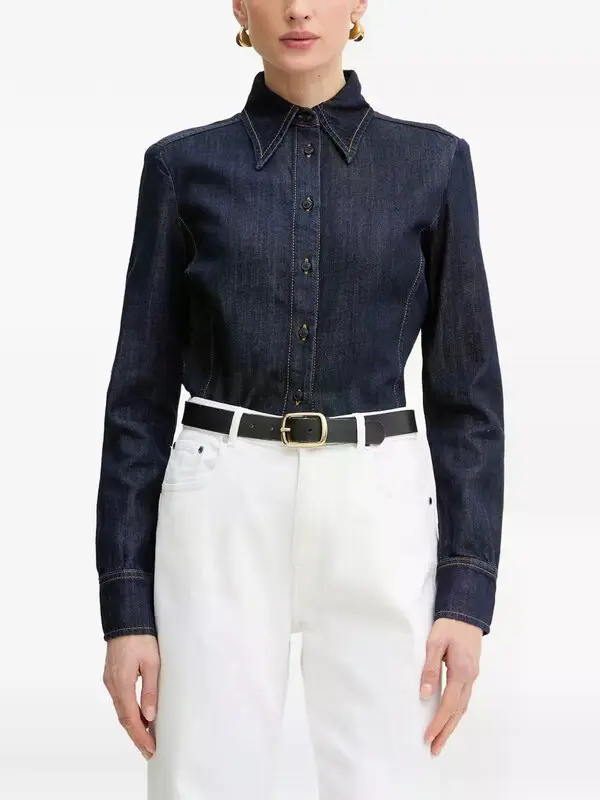TRUSSARDI Contrast Stitch Shirt
