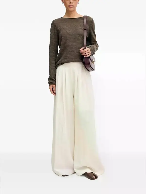 Marc O'polo Boat Neck Slub-knit Sweater