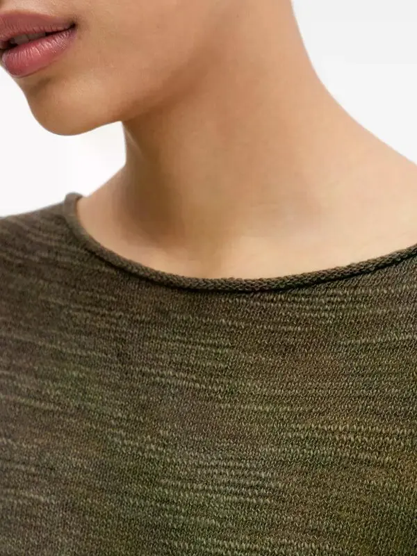 Marc O'polo Boat Neck Slub-knit Sweater