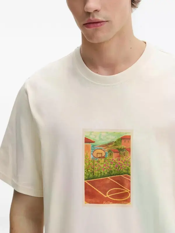 LES DEUX Graphic-print T-shirt