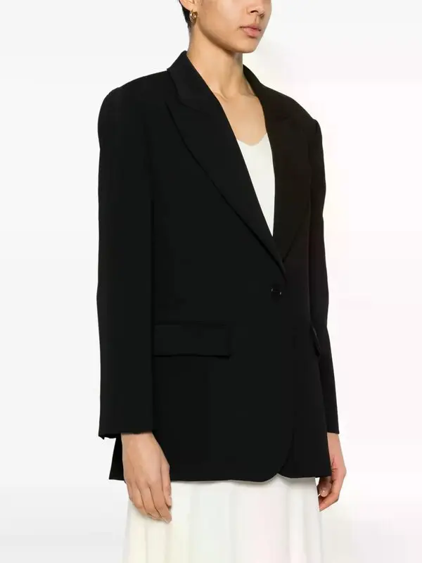 P.a.r.o.s.h Single-breasted Blazer With Peak Lapels