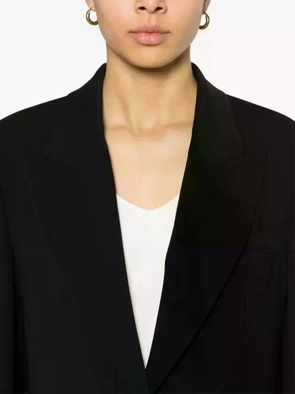 P.a.r.o.s.h Single-breasted Blazer With Peak Lapels