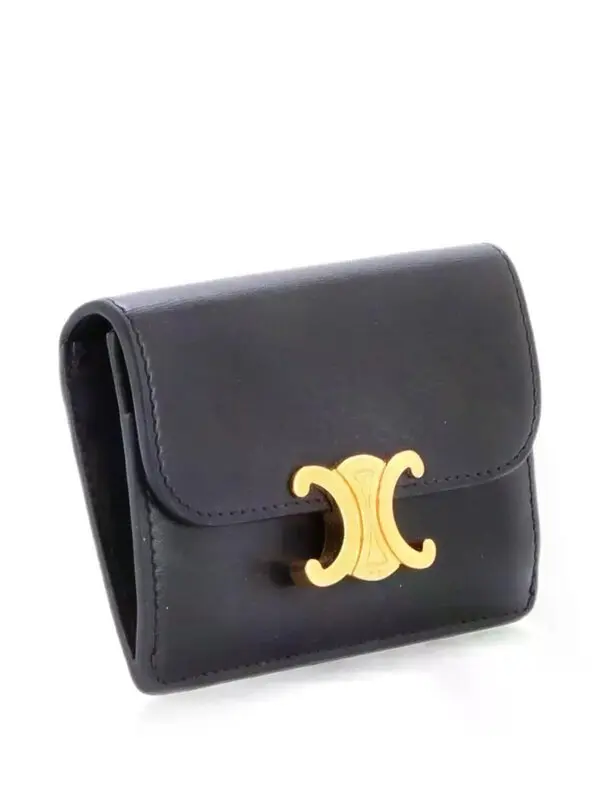 Celine Triomphe Case Leather Card Holder