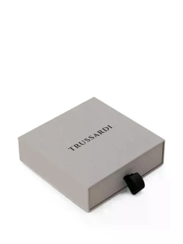 TRUSSARDI Crystal-embellished Logo Plaque Bracelet