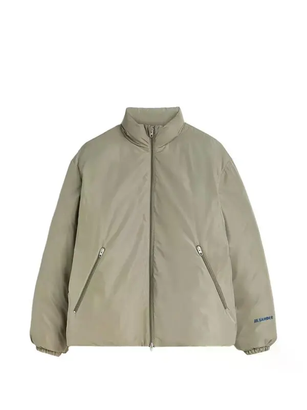JIL SANDER Down Jacket With Stand Collar