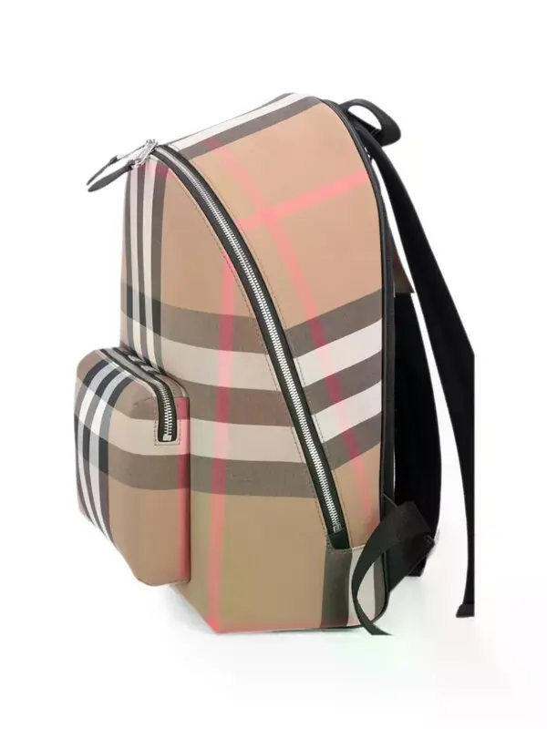 Burberry Check Backpack - Neutrals