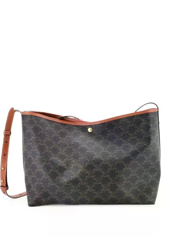Celine Soft Shopper Triomphe Coated Canvas Tote Bag