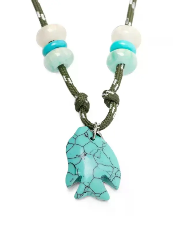 Flowze X Collanine Colorate Fish-pendant Necklace