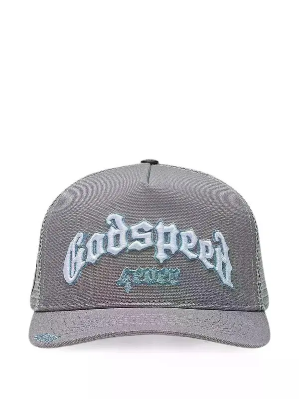 GODSPEED Trucker Hat With Mesh Panels - Grey