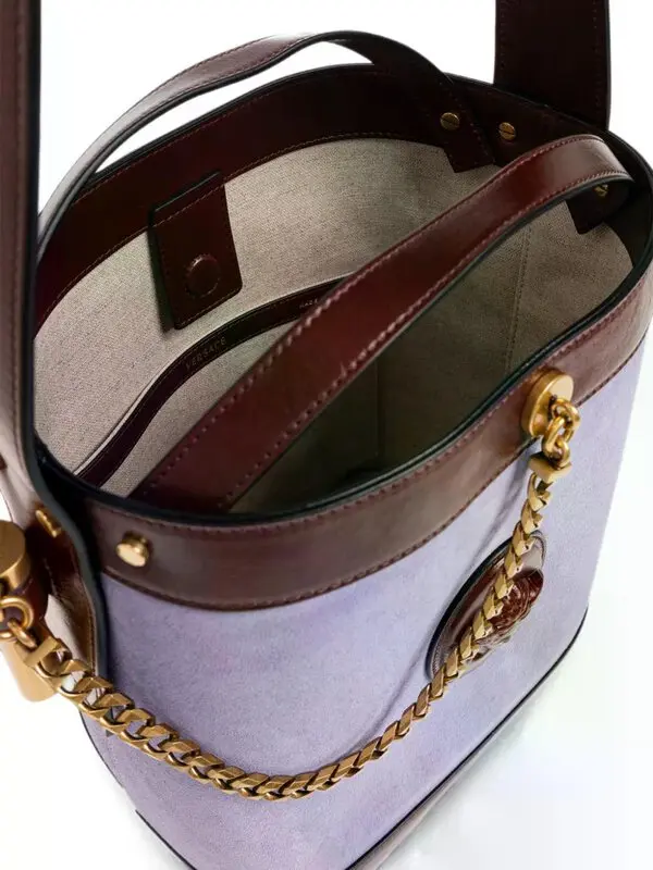 Versace Small Pivot Bucket Bag