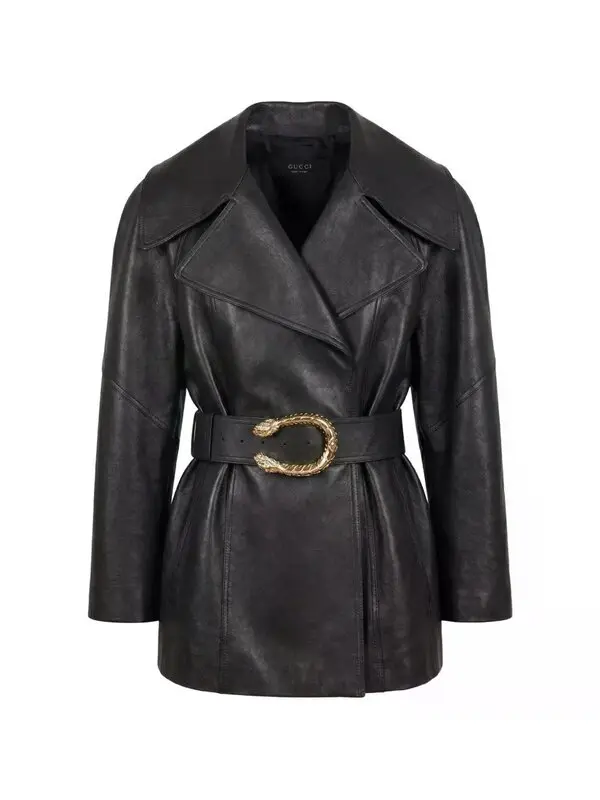 Gucci Dionysus Leather Jacket