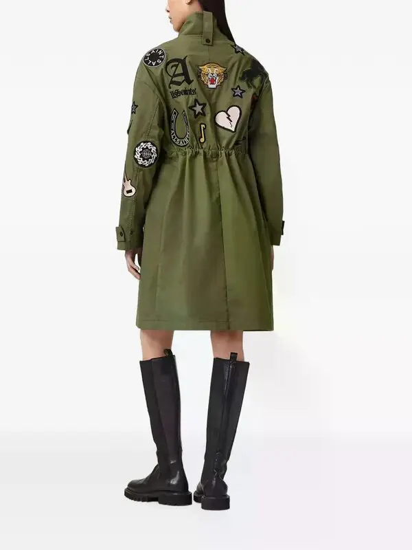 ALLSAINTS Ariaa Patch-embellished Drawstring Jacket