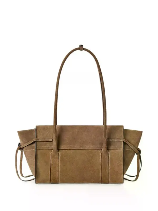 Mulberry Small Soft Bayswater Suede Shoulder Bag - Brown