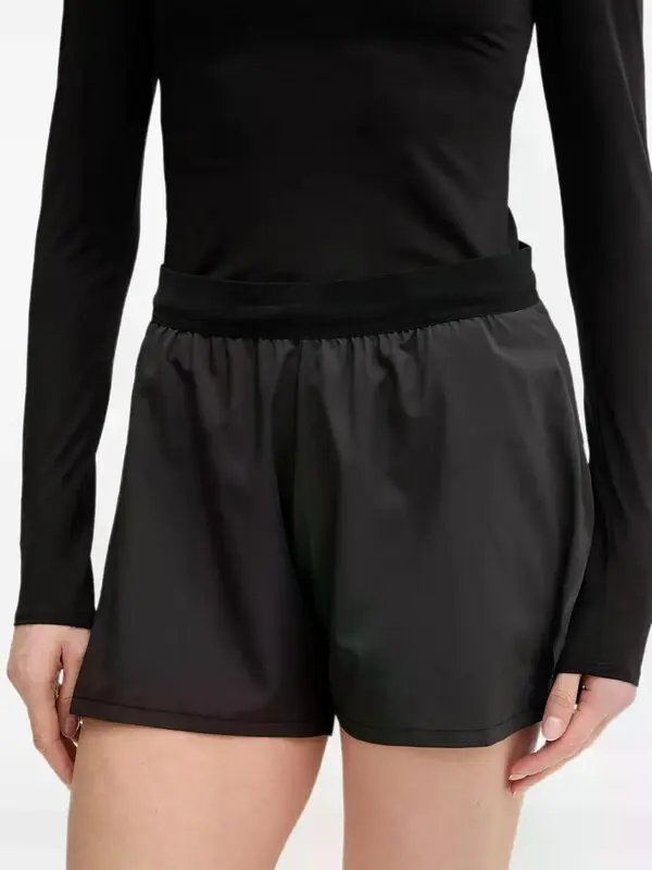 DYNAFIT Logo-print Perforated Shorts