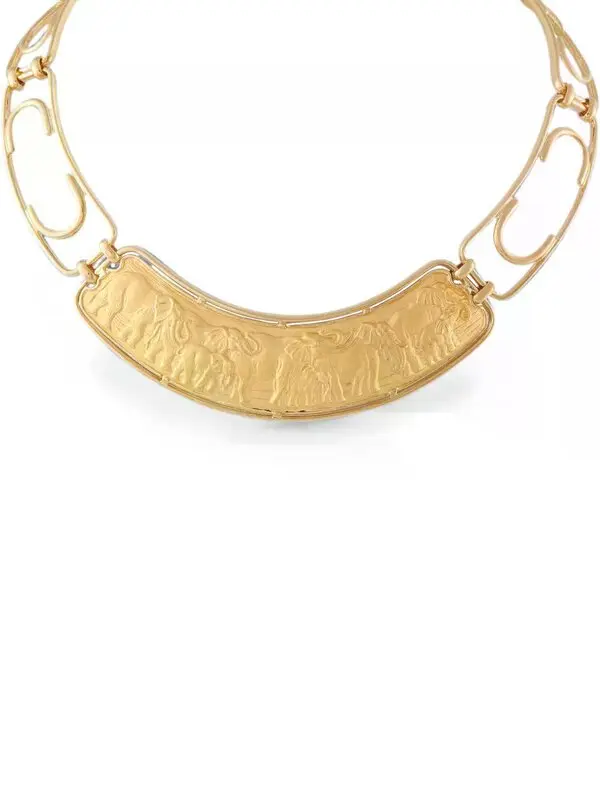 CARRERA Y CARRERA 18k Yellow Elephant Motif Necklace - Gold