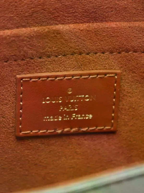 LOUIS VUITTON Monogram Padlock On Strap Satchel - Brown