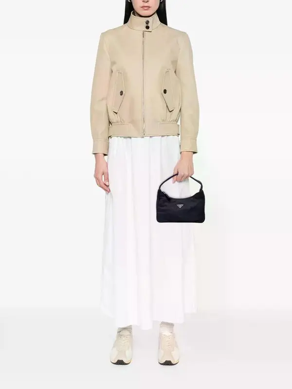 Prada Mini Tessuto Sport Shoulder Bag - Purple