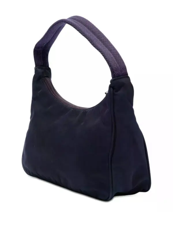 Prada Mini Tessuto Sport Shoulder Bag - Purple