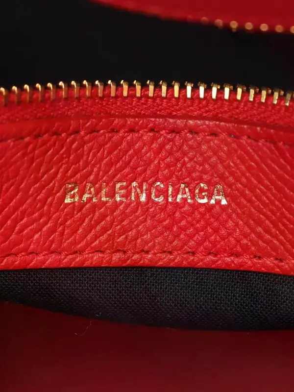 Balenciaga Ville Top Handle Satchel - Red