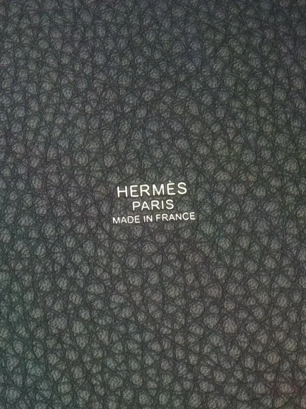 Hermès Clemence Picotin Lock 18 Handbag - Grey