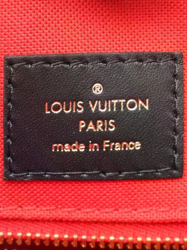 LOUIS VUITTON Monogram Reverse Giant Onthego Mm Satchel - Brown