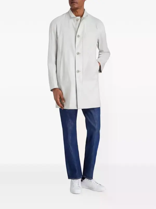 Herno High-neck Button-fastening Coat