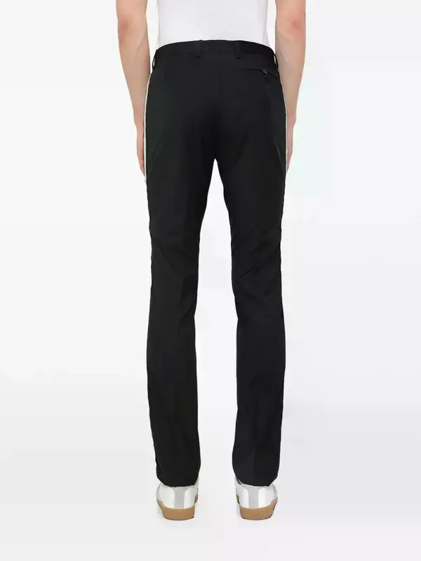 LANVIN Slim Fit Trousers With Side Stripe Detail