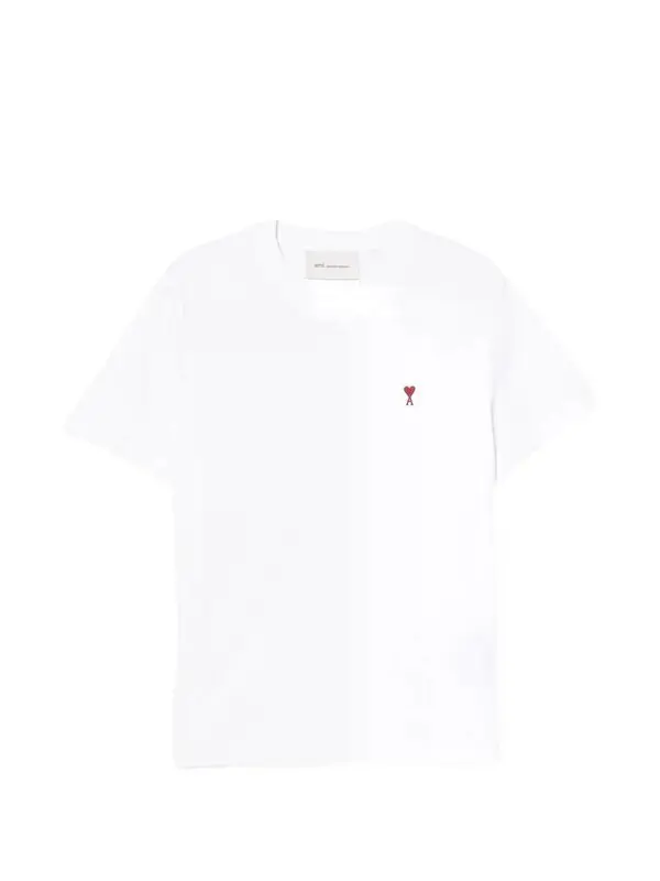 AMI Paris De Coeur T-shirt - White