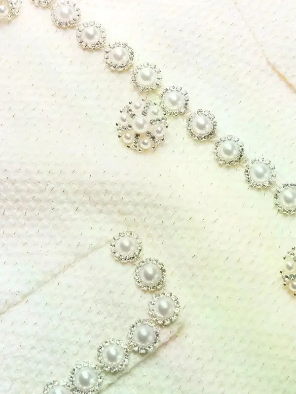 SELF-PORTRAIT Crystal-embellished Blazer Dress