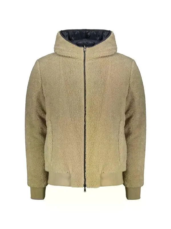 Herno Reversible Faux-shearling Down Jacket
