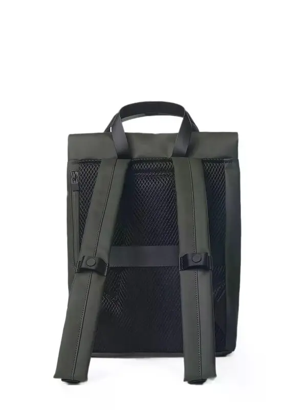 Rains Logo-embossed Foldover Backpack