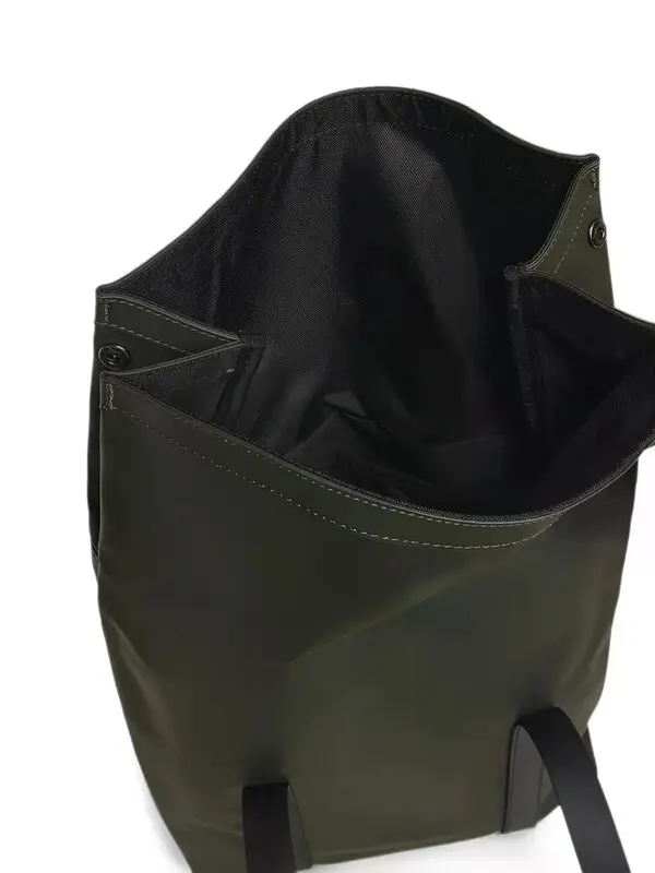 Rains Logo-embossed Foldover Backpack