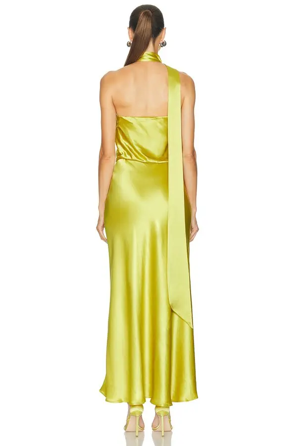 staud yellow dress STAUD, Simona in Citron, Size 2 The Wells Dress features a corset Staud Estelle Dress in Yellow