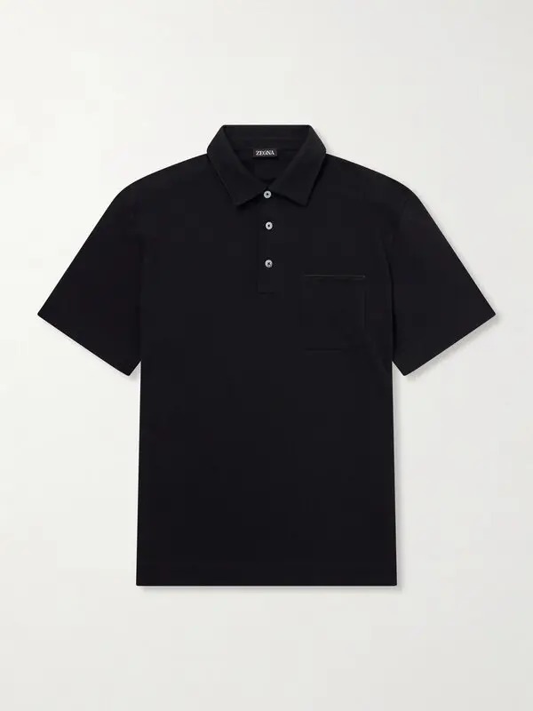 Zegna Cotton-jersey Polo Shirt