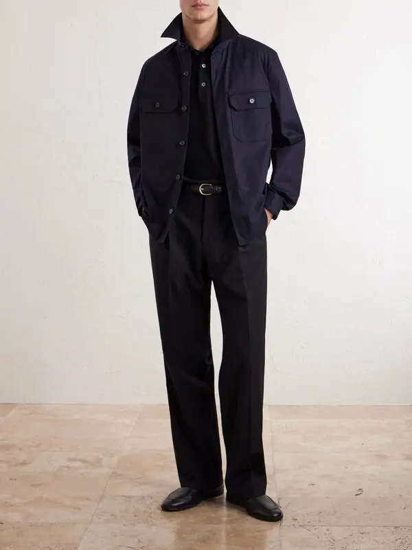 Zegna Cotton-jersey Polo Shirt