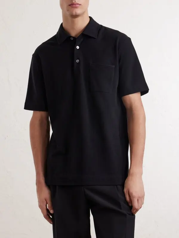 Zegna Cotton-jersey Polo Shirt