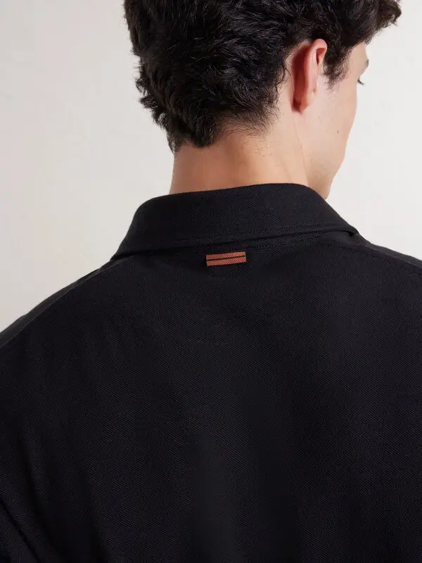Zegna Cotton-jersey Polo Shirt