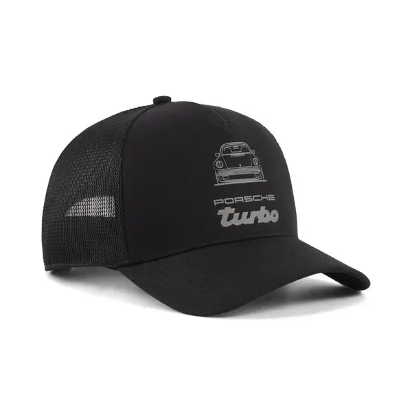 PUMA Porsche Legacy Trucker Cap - Black