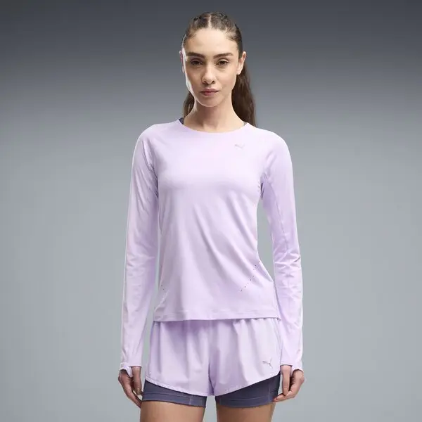 PUMA Run Cloudspun Ultra Soft Long Sleeve Running Top