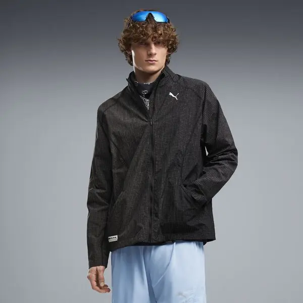 PUMA Brightstride Windcell Running Jacket - Black