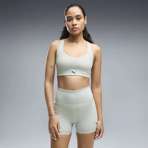 PUMA Pwrmode High Impact Sports Bra - Green