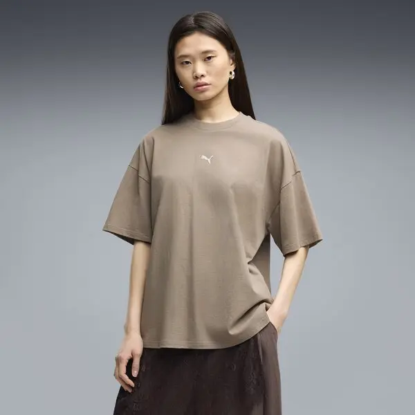 PUMA Essentials Oversized T-shirt - Beige