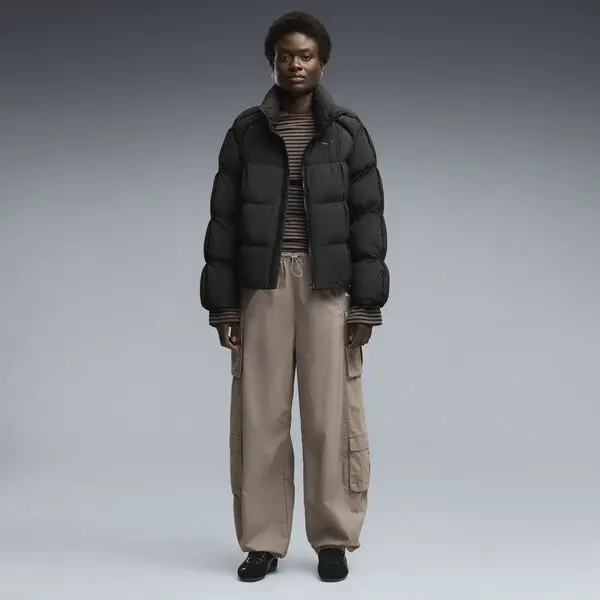 PUMA Essentials Relaxed Cargo Pants - Beige