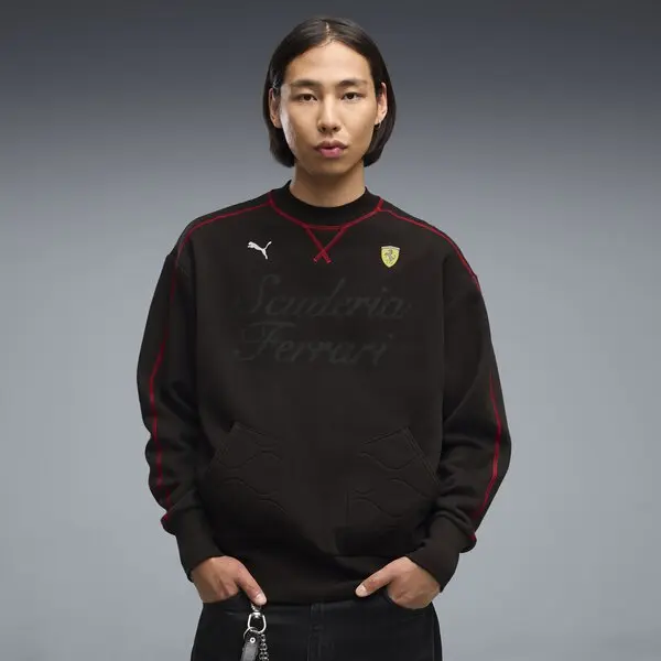 PUMA Scuderia Ferrari T7 Premium Crew Sweatshirt