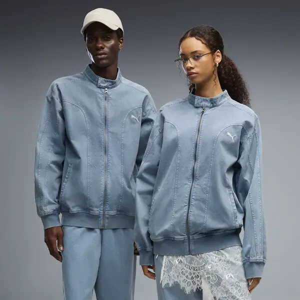 PUMA Future..archive Relaxed Washed Twill T7 Track Pants - Blue