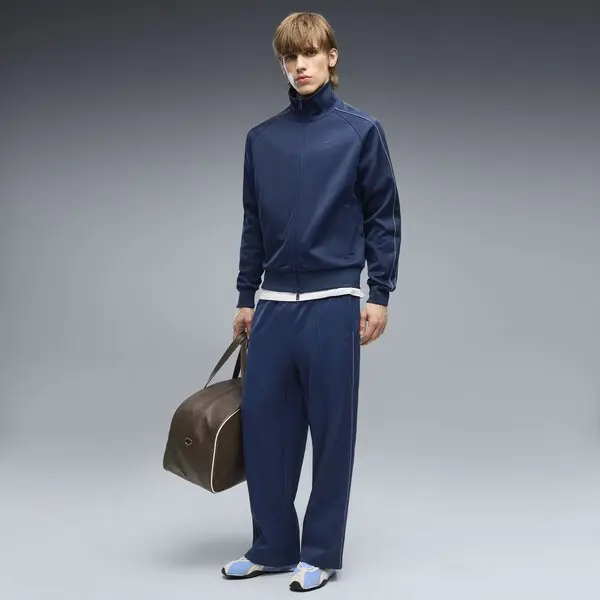 PUMA T7 Relaxed T7 Track Pants - Blue