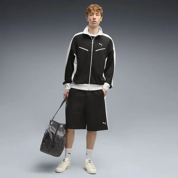 PUMA T7 Relaxed 9" Baggy Shorts - Black