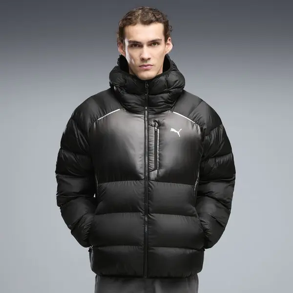 PUMA Tech Primaloftâ® Heat Insulation Puffer Jacket - Black